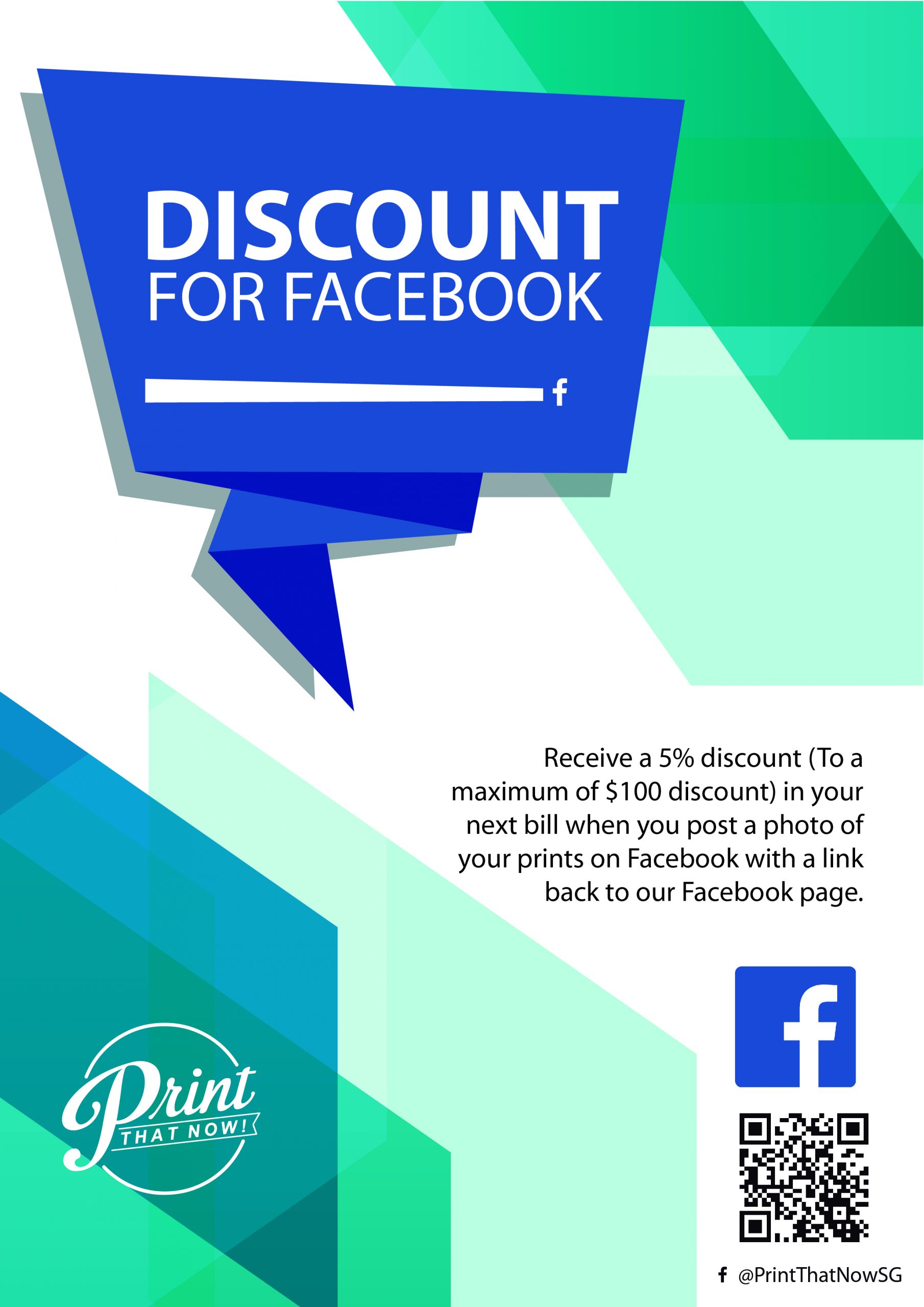 Facebook Promotion – Print That Now!