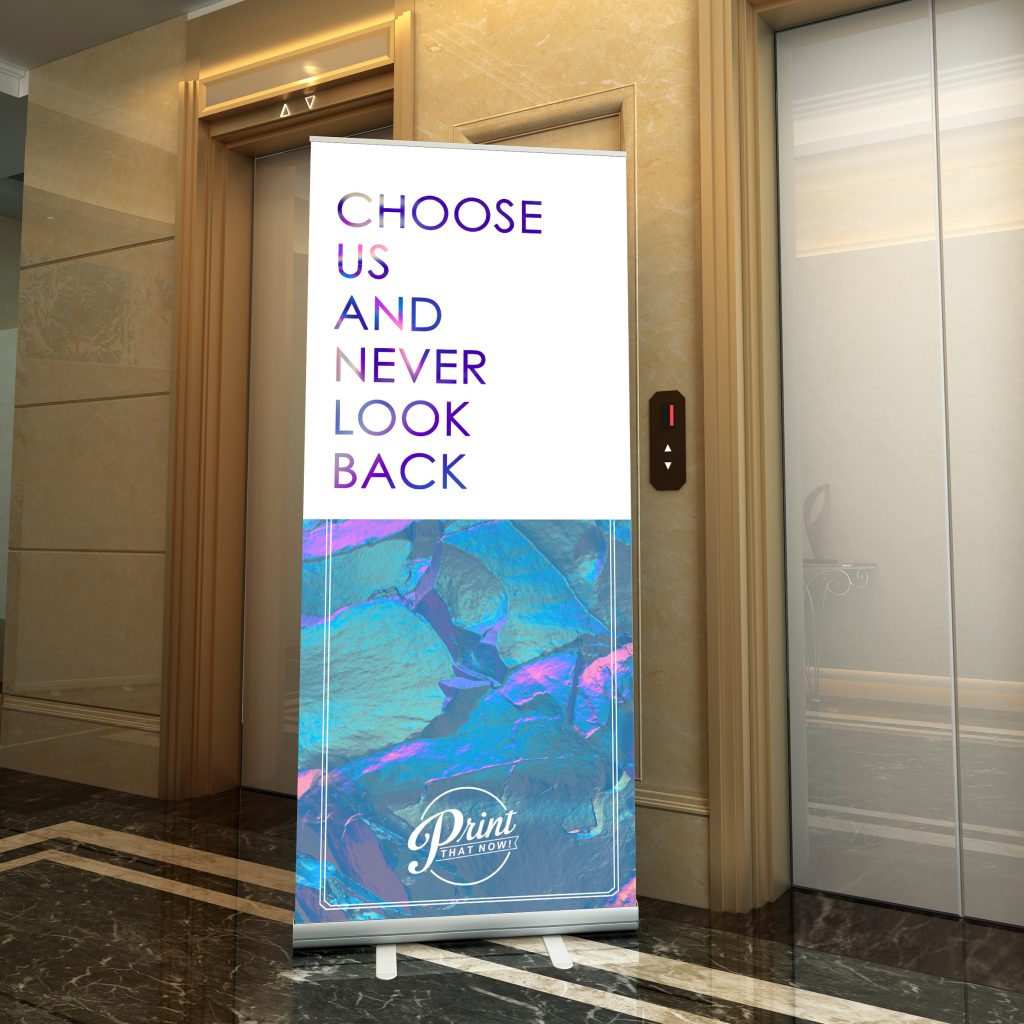 Lightweight and Portable Branded Easel Stand